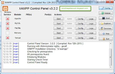 Install Xampp Di Windows Tips Seputar Sistem Informasi