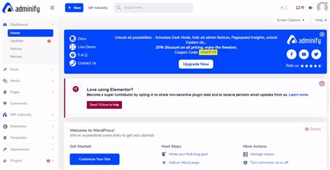 12 Free Wordpress Admin Dashboard Plugin In Wp Adminify Master Addons