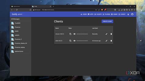 Gotify Is My Favorite Foss Utility For Receiving Notifications From My Self Hosted Services