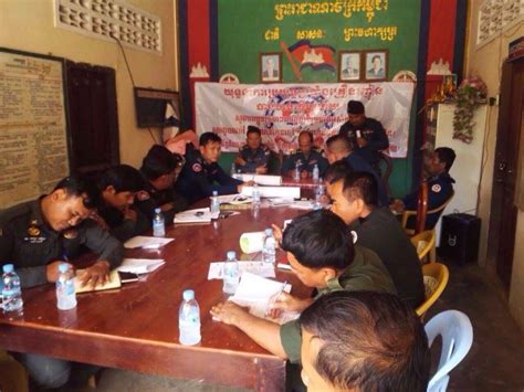 ក្រុមការងារ កងរាជអាវុធហត្ថខេត្តកំពង់ចាម ចុះផ្សព្វផ្សាយ អំពីផលប៉ះពាល់គ្រោះថ្នាក់ នៃគ្រឿងញៀន