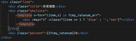 Vue中v For写在template上，加key提示错误 盘思动 博客园