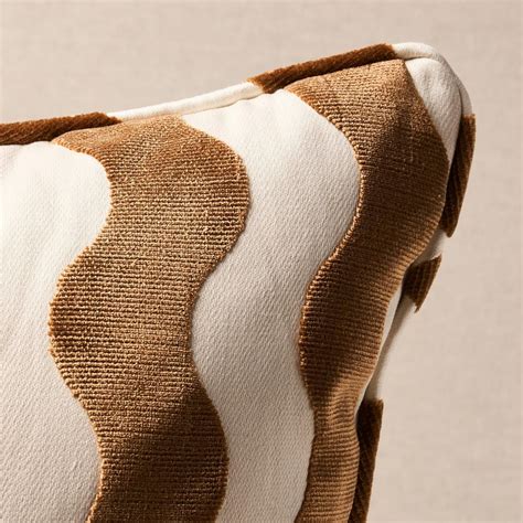Schumacher Camel 20 X 0 The Wave Pillow Trade Throw Pillows