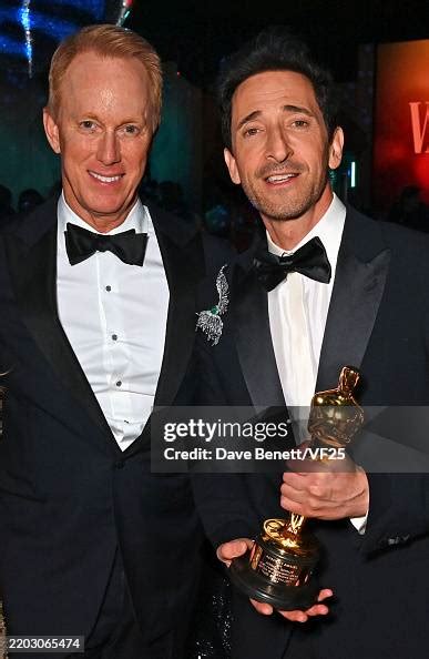 Conde Nast Ceo Roger Lynch And Adrien Brody Attend The 2025 Vanity