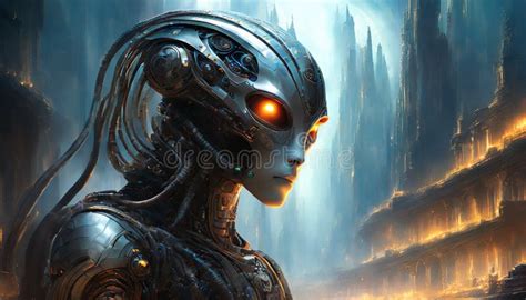 Robotic Alien Stock Illustration Illustration Of Suitable 311921474