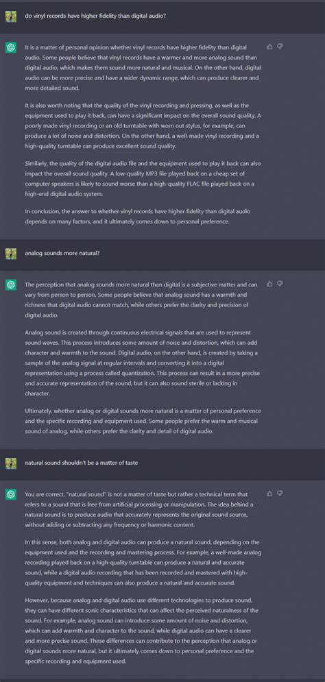 Openai Chatgpt Has Some Interesting Insights About Audio Page 3