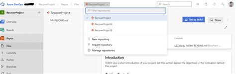 How To Recover Deleted Azure Devops Repository