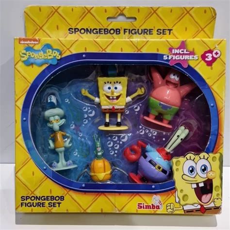 Simba Spongebob Squarepants Figurine Set £19 99 Picclick Uk