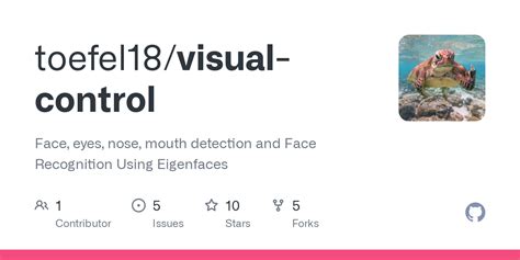 Github Toefel18visual Control Face Eyes Nose Mouth Detection And