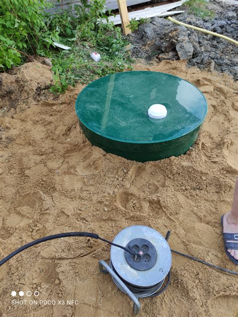 Септик для частного дома купить в СПБ. Под ключ за 1 день!