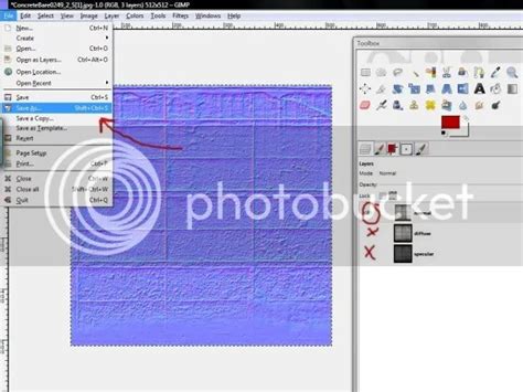 Gimp Texture Normal Map Tutorials Specular Spectacular Chameleonic