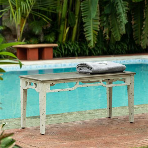 Buy Farmhouse Flair Ready To Assemble Bench Online Ellementry