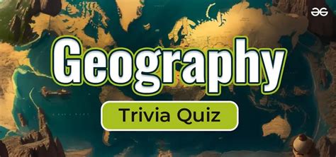 100 Geography Trivia Questions And Answers Worksheets Library