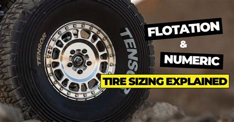 How To Read Tire Sizes In 60 Seconds Flotation Numeric Tire Sizing Vivid Racing News
