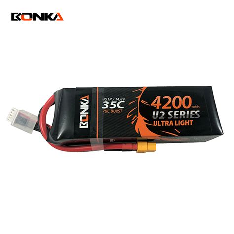 Bonka 4200mah 35c 4s 148v Lipo Battery Used For Light Show Drone