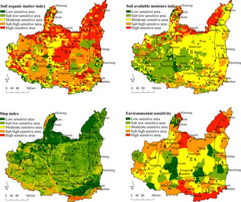 Environmental Sensitivity Indices And Their Spatial Distribution