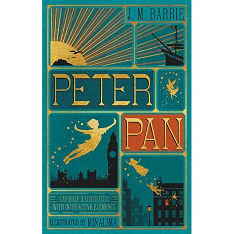 Peter Pan By Jm Barrie Illustrated Hardback Book
