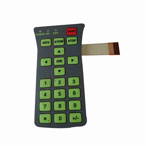 Custom Membrane Keypad Mm PVC Switch Panel MKTechnic