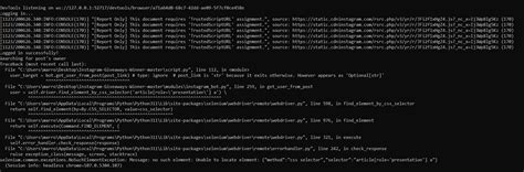 HELP Issue Fytex Instagram Giveaways Winner GitHub