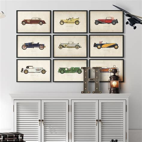 Classic Car Wall Art Etsy