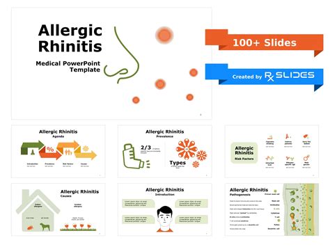 Download Allergic Rhinitis Presentation Template Rxslides