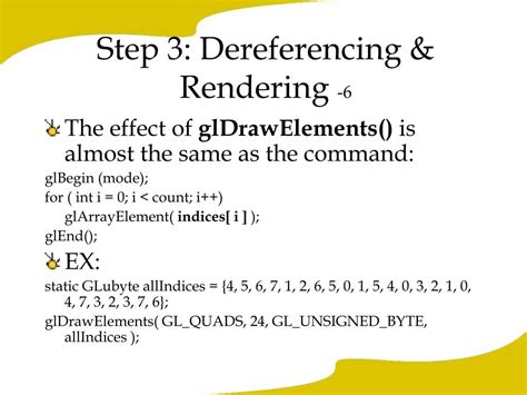 Ppt Opengl Vertex Array Powerpoint Presentation Free Download Id355946