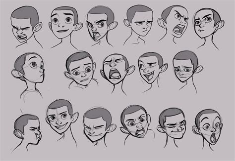 Ben Expression Sheet By Assiala Jousse — Prouser Me
