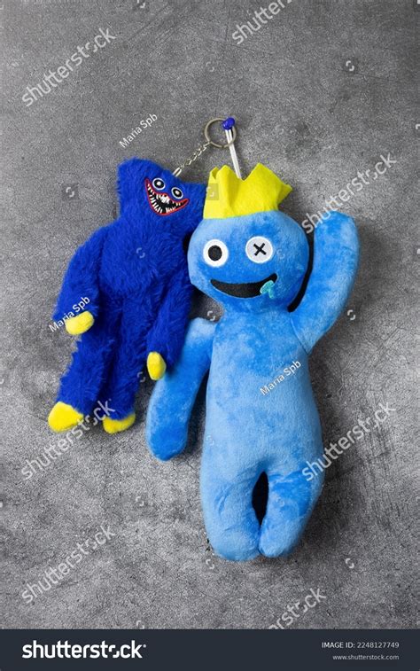 Blue Rainbow Friend Toy Huggy Wuggy Stock Photo Shutterstock