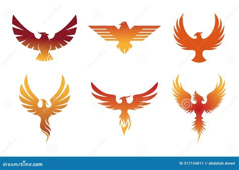 Pheonix Vector Illustration For Doodle Art And Coloring Book On White Isolated Background