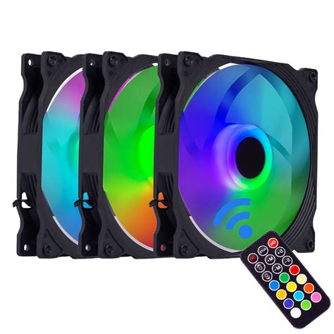 Good Quality 14cm 12V PC Computer CPU Cooling RGB Color LED Light Cooler Case Fan Argb Case