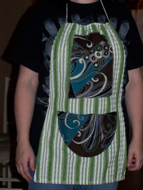 Dishtowel Aprons · A Full Apron · Sewing On Cut Out Keep · Creation By Tracy L