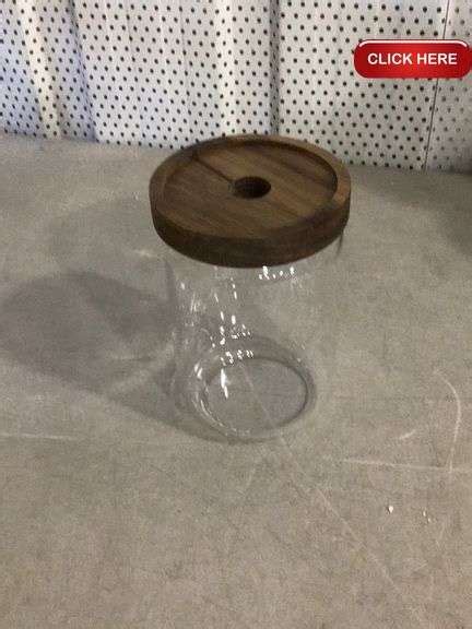 Stackable Glass Jars 8pk Rideau Auctions