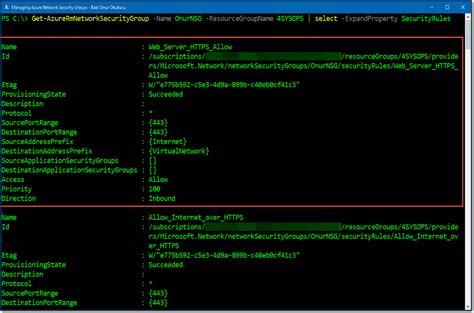 Create Azure Network Security Groups Nsgs With Powershell 4sysops