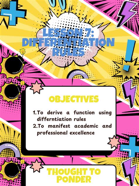 Lesson 7 Differentiation Rules Pdf
