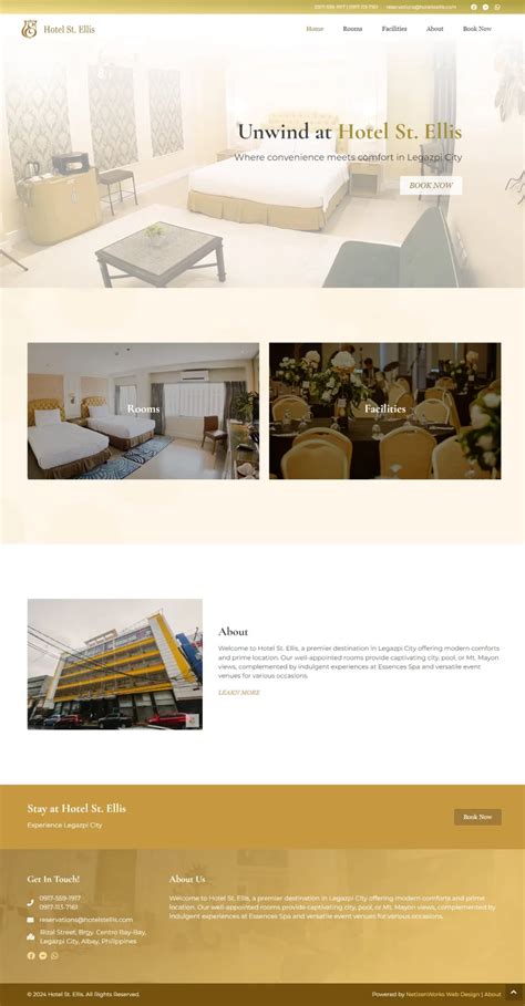 Hotel St Ellis Netizenworks Web Design