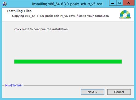Installing The Windows C Compiler
