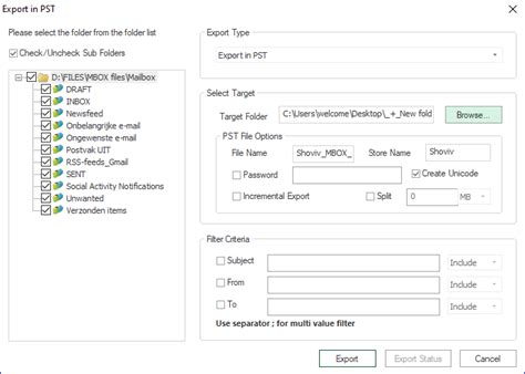 How To Export Thunderbird Emails To PST File Effortlessly