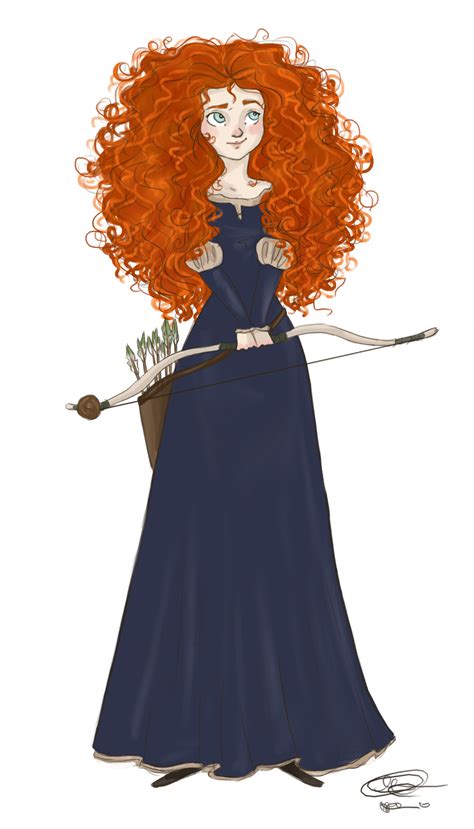 Fashion And Action Another Volley Of Brave Merida Fan Art