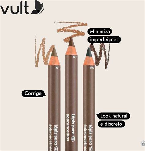 Lapis Para Sobrancelhas Vult 11g Lojas Pinguim