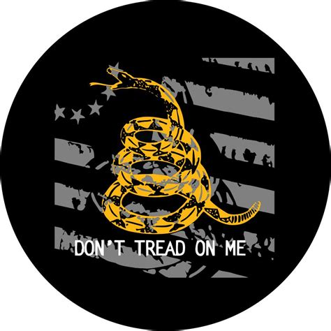 Dont Tread On Me Snake Logo