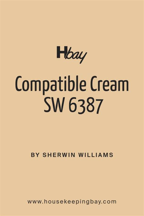 Compatible Cream Sw 6387 By Sherwin Williams Housekeepingbay
