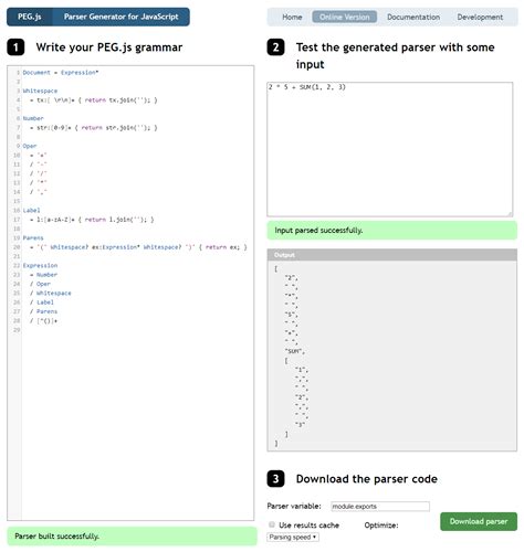 how to preserve whitespace separators · issue 626 · pegjs pegjs · github