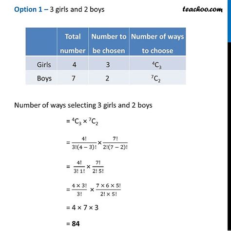 Example 21 A Group Consists Of 4 Girls And 7 Babes In How Many
