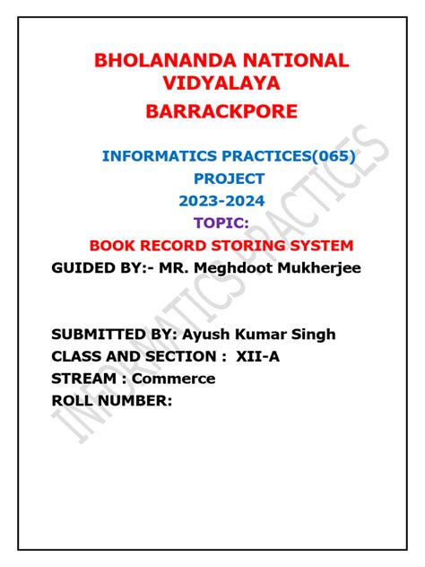 Book Record Storing System Pdf Python Programming Language