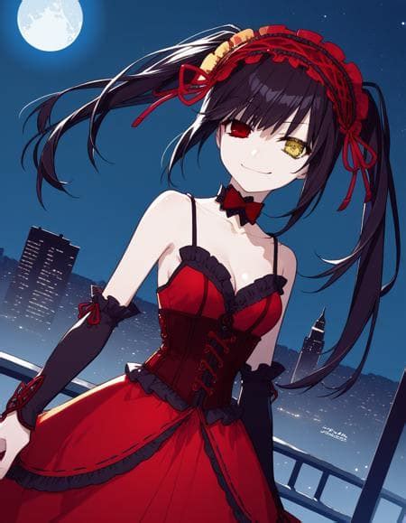 Kurumi Tokisaki 時崎 狂三 Date A Live デート・ア・ライブ Anime S1s2 Booru