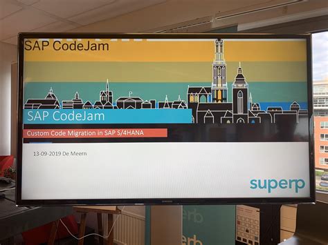 Sap Codejam De Meern Recap Custom Code Adaption I Sap Community