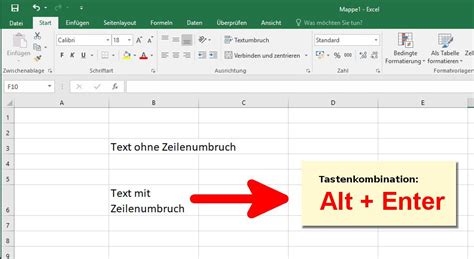 Excel Zeilenumbruch Machen So Gehts