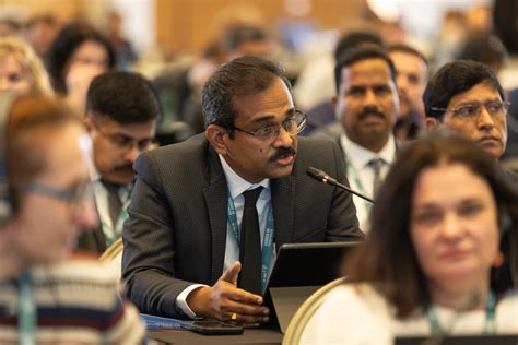 R Raghu Prasad Chair Of The Standing Committee Cmscop14 12feb24 Photo Iisd Earth