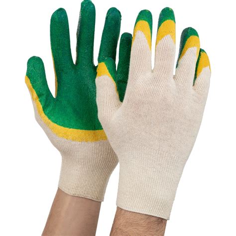 Перчатки с двойным латексным обливом ЛЭВ на 13-ом классе 069088 ...