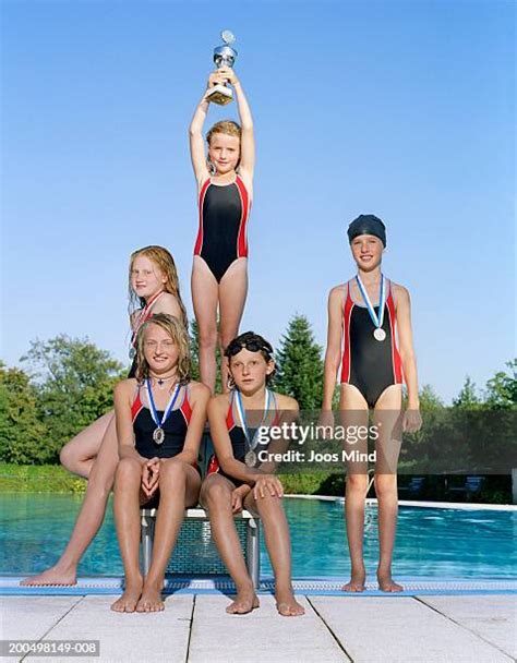 Tween Girl In Swimsuit Photos And Premium High Res Pictures Getty Images