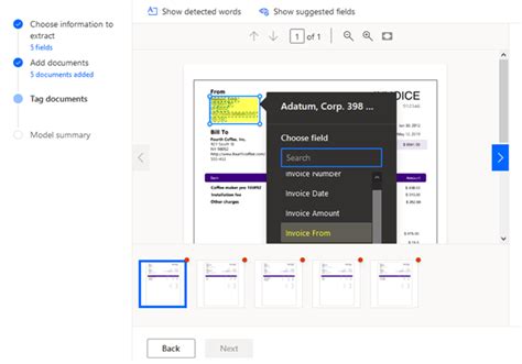 Create Ai Model Using Ai Builder To Extract Data From Document In Power